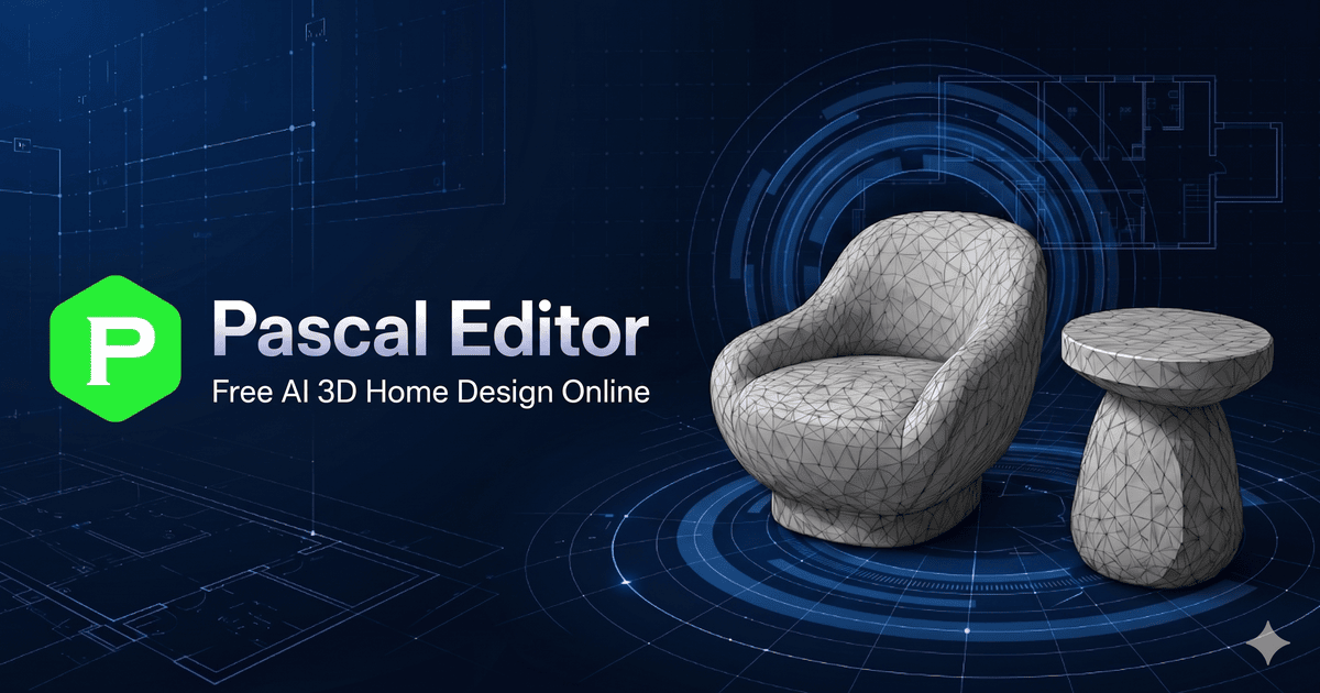 Pascal Editor | Free AI 3D Home Design Online